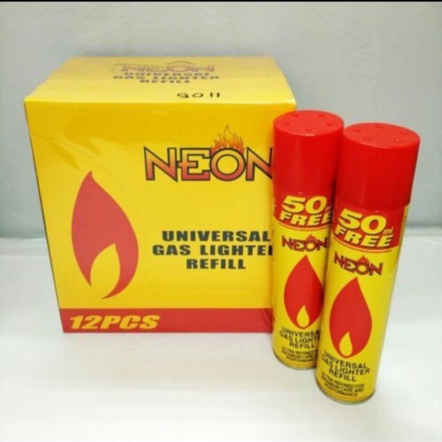 NEON UNIVERSAL GAS LIGHTER REFILL 300ML+FREE50ML | Shopee Malaysia