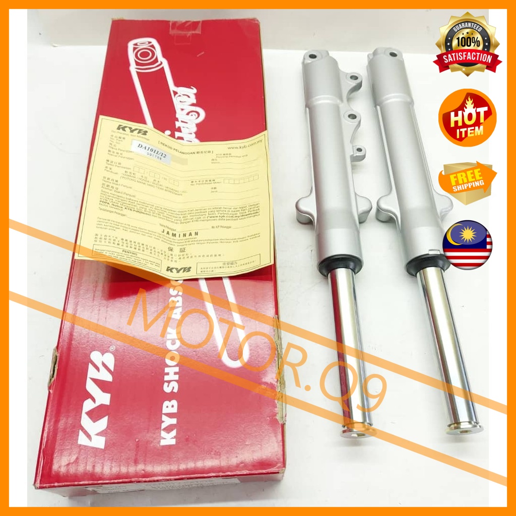 100% KYB Kayaba Yamaha Nouvo (5LW) Front Fork Assy / Depan Damper Absorber Motorcycle Motosikal ...