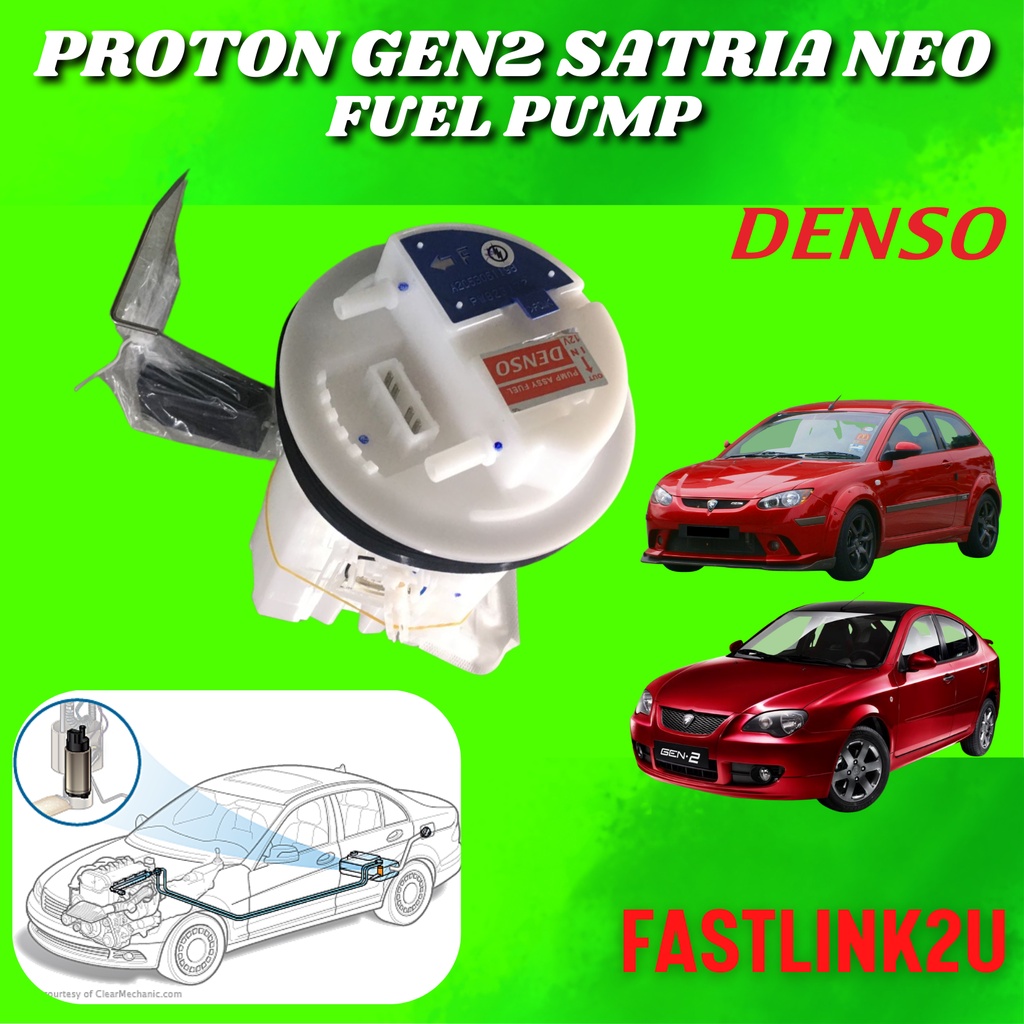FASTLINK FUEL PUMP DENSO PROTON GEN2 & SATRIA NEO NEW HIGH QUALITY ...