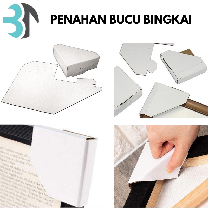 Photo Frame Corner Protector Cover Penahan Bucu Bingkai Gambar Picture ...