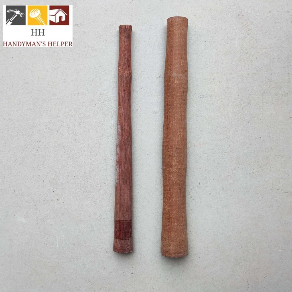 ROUND WOODEN HAMMER HANDLE PEMEGANG KAYU TUKUL 木鎚仔柄 | Shopee Malaysia