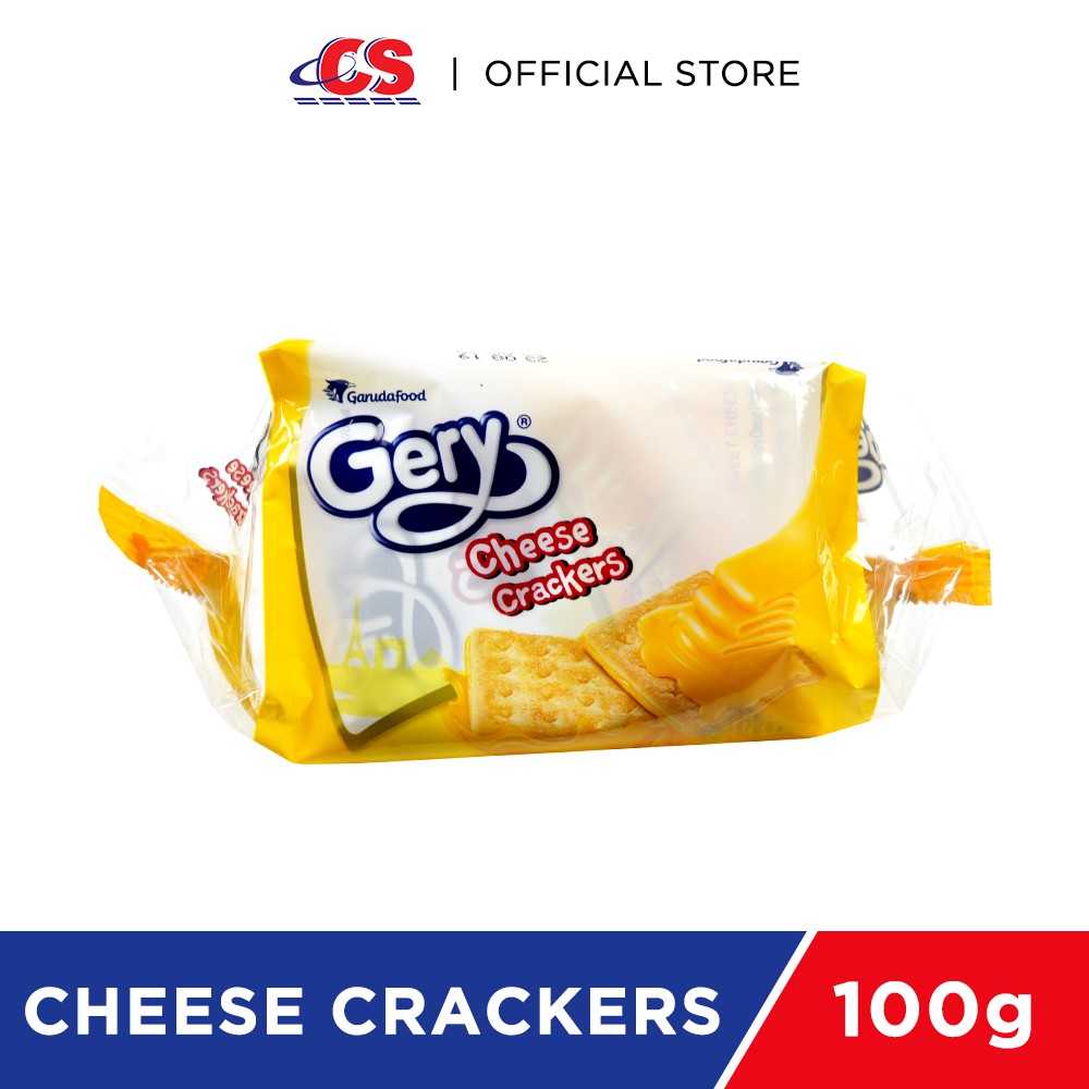 GERY Cheese Crackers 100g | Shopee Malaysia