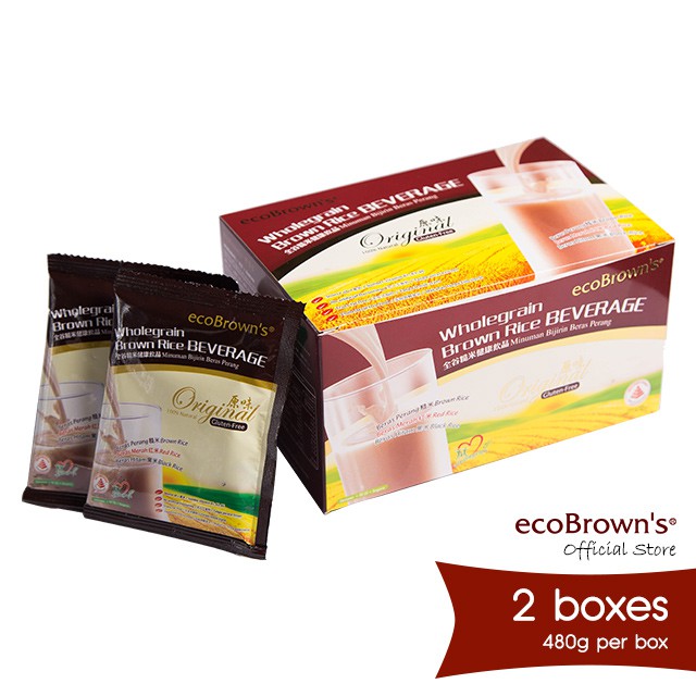 ecoBrown's Original Beverage 480g (2 Boxes) | Shopee Malaysia