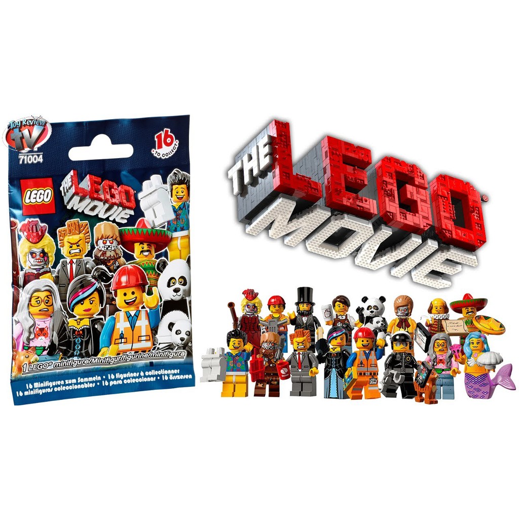 LEGO MINIFIGURES CMF Lego Movie Series Full Set of 16 MISP (71004 ...