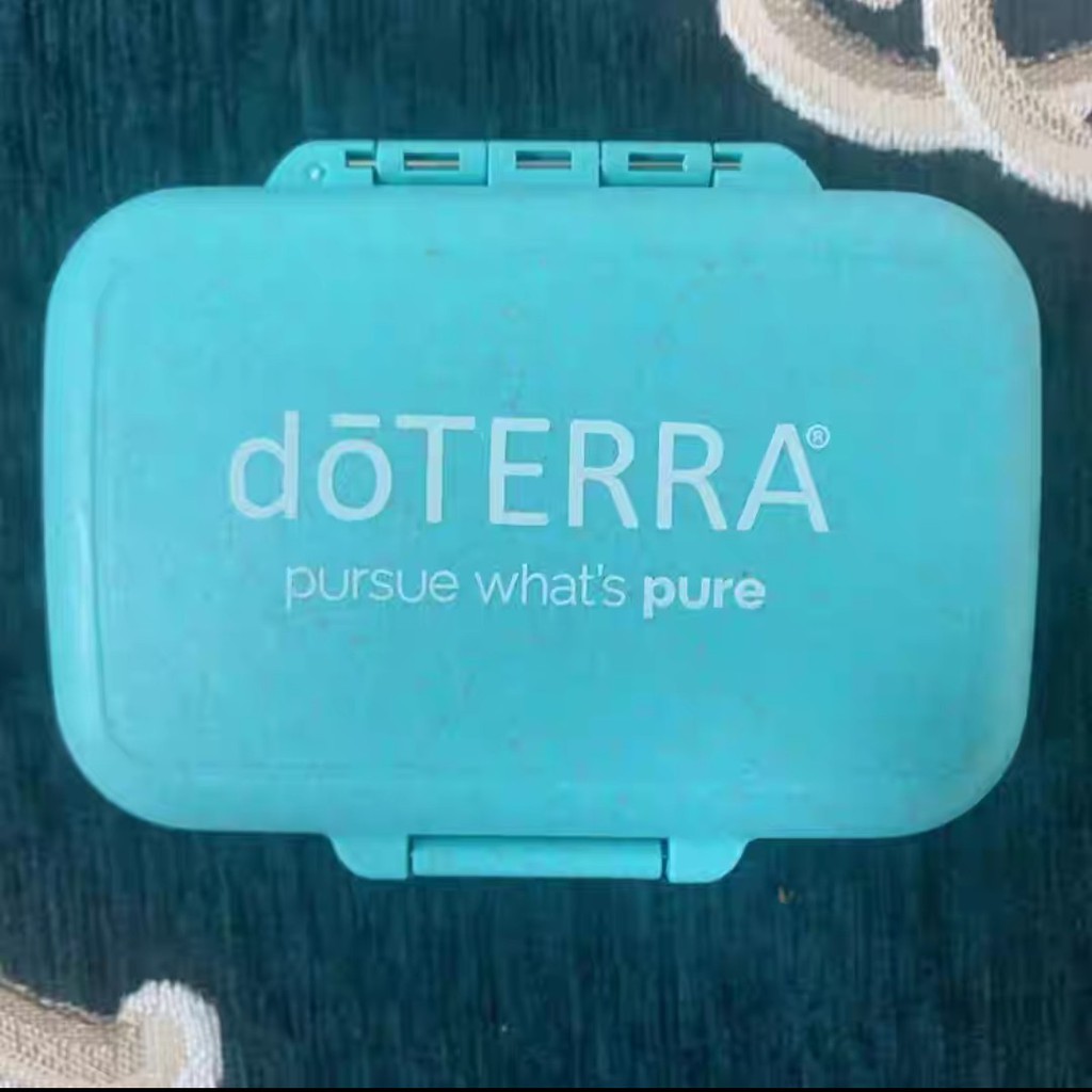 doTERRA Pill Box available in 6 Compartment | Shopee Malaysia