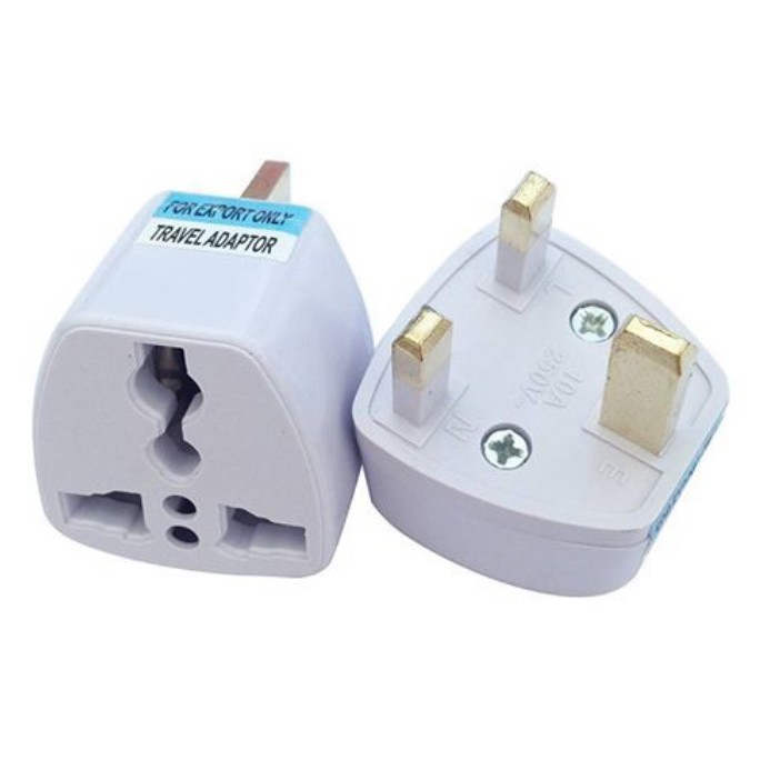 3 Pin Travel Universal Plug Socket Adapter | Shopee Malaysia