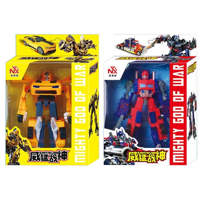 Transformation Autobots Figures Robot Toy Mighty God of War Car Model ...