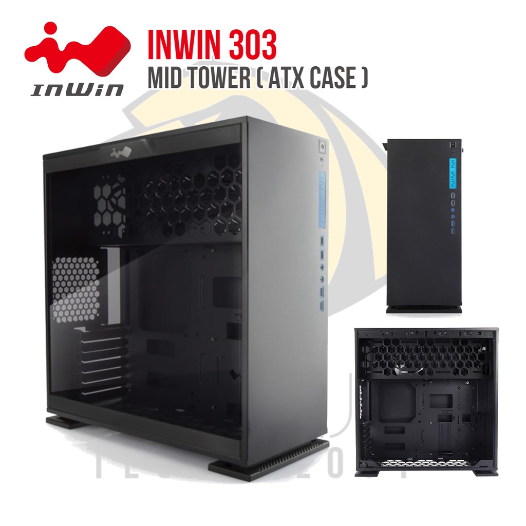 InWin 303 Mid Tower ATX Chassis | Shopee Malaysia
