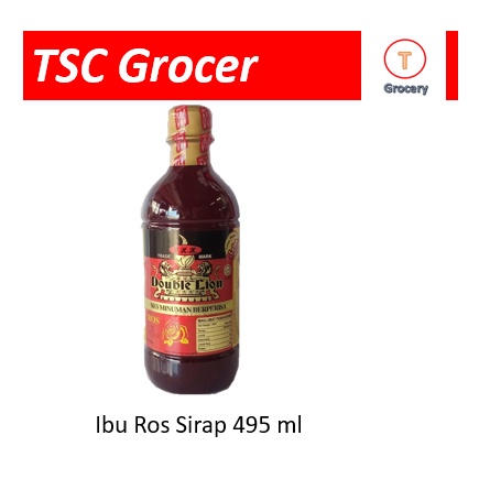 Double Lion Sirap Ros 495 ml | Shopee Malaysia