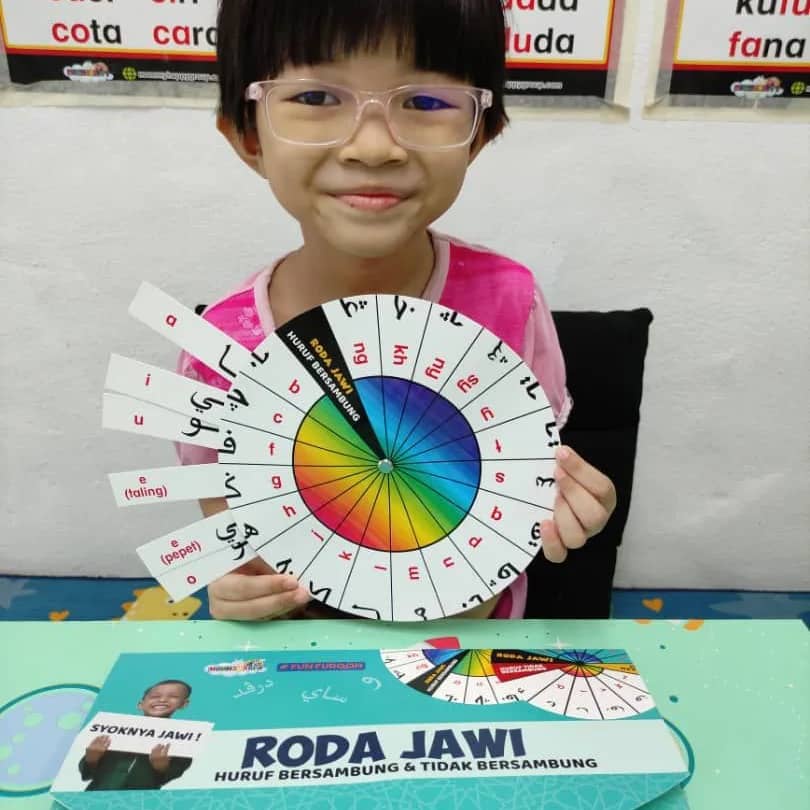 RODA JAWI (belajar jawi dengan mudah) mommy happy | Shopee Malaysia