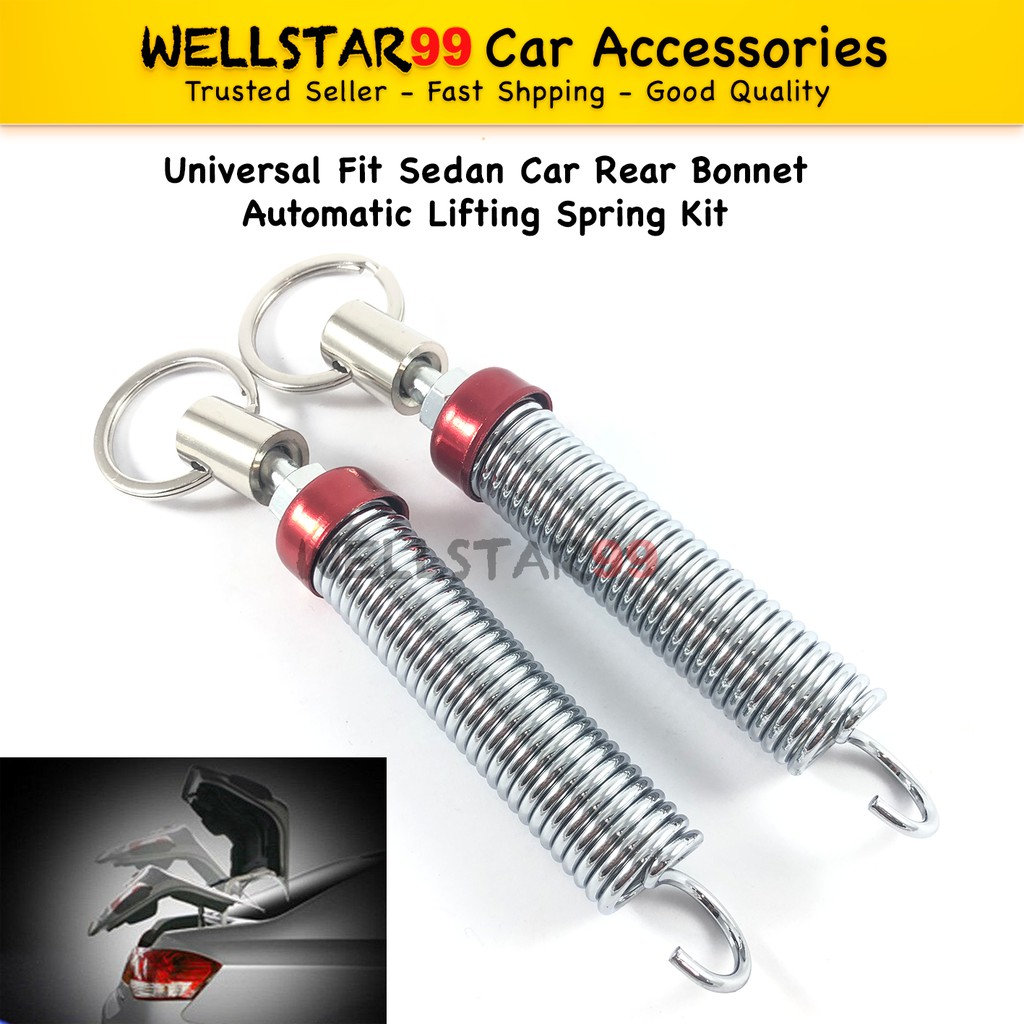 2pcs Car Adjustable Automatic Auto Car Trunk Boot Lid Bonnet Spring ...