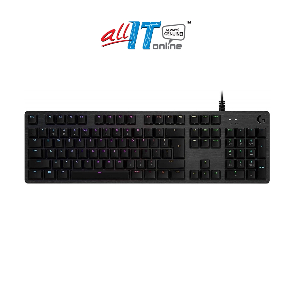 Logitech G813 LIGHTSYNC RGB Mechanical Gaming Keyboard | Shopee Malaysia