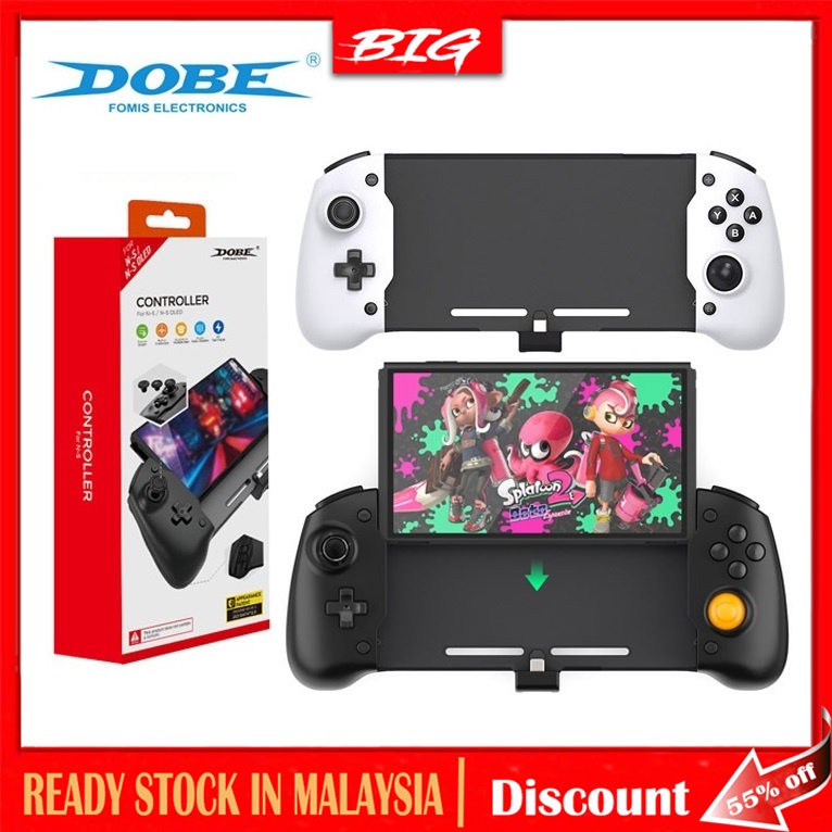 DOBE Switch OLED Handle Controller Gaming Grip Switch Pro Controller ...