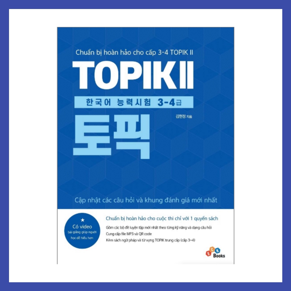 TOPIK 2 Test of Proficiency in Korean Level 3-4 [Topic for Vietnamese ...