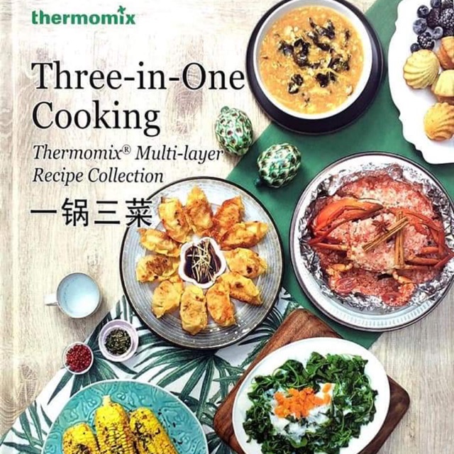 Thermomix cook book Three in one cooking | Shopee Malaysia