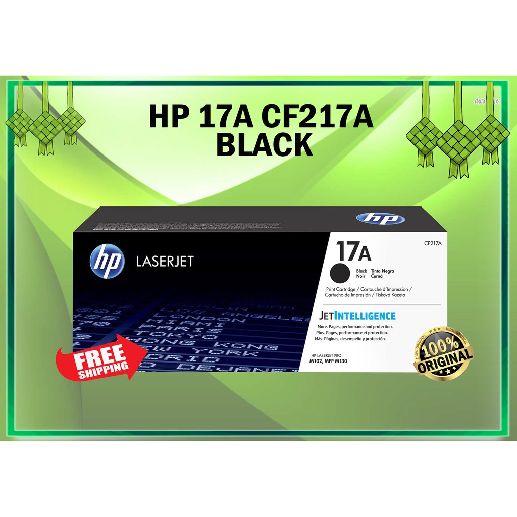 HP CF217A / 17A ORIGINAL TONER CARTRIDGE | Shopee Malaysia