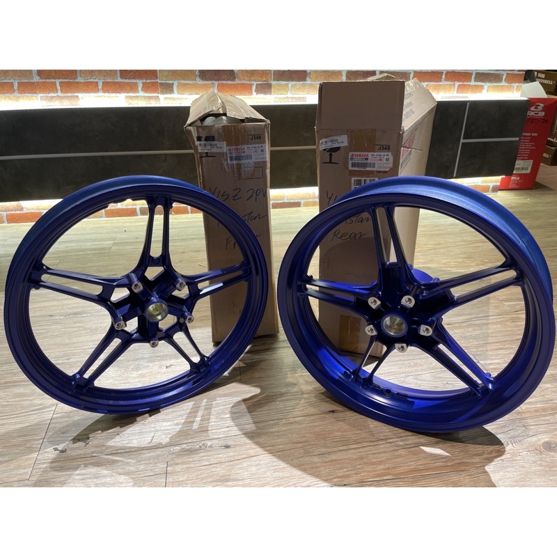 Sport Rim Yamaha Y15ZR ysuku 100% Original HLY MOVISTAR GP biru ...
