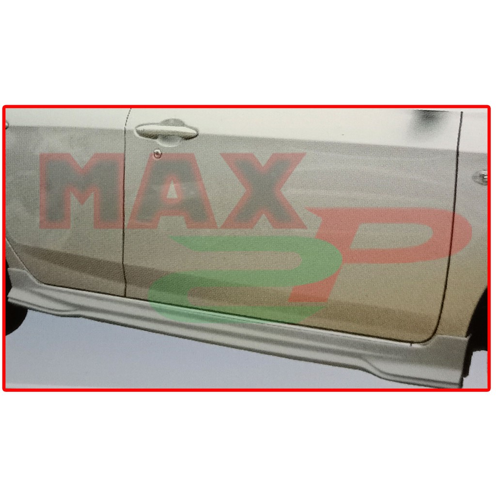 Perodua Axia (Sportivo) Style Side Skirt Door Lower Lip Spoiler ...