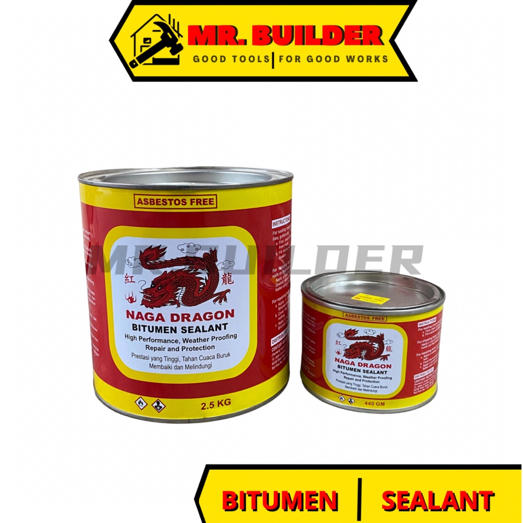 NAGA DRAGON Bitumen Sealant Roof Concrete Tiles Anti Crack Leak Proof ...