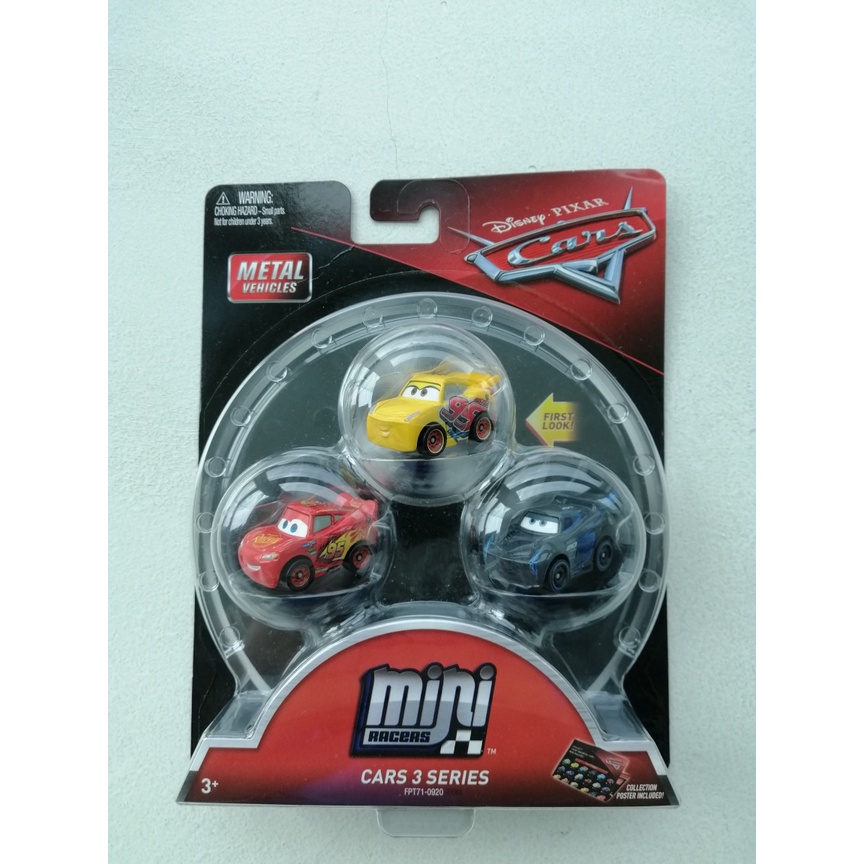 Disney Pixar Cars Mini Racers Cars 3 Series Set of 3 Cars | Shopee Malaysia