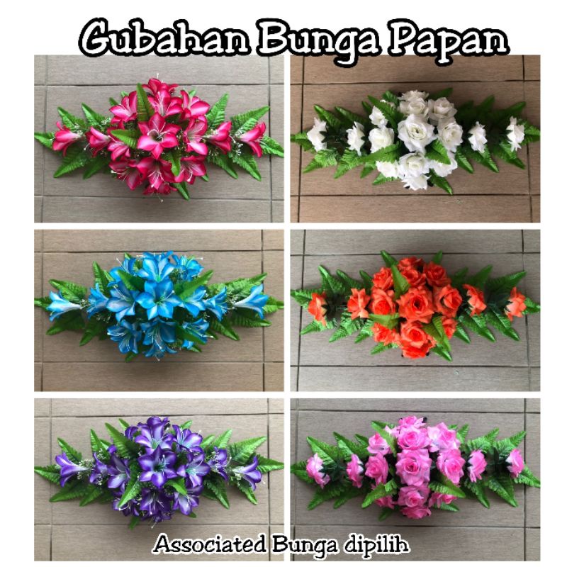 Gubahan Bunga Dinding Lily Bush/Diamond Rose bush | Shopee Malaysia