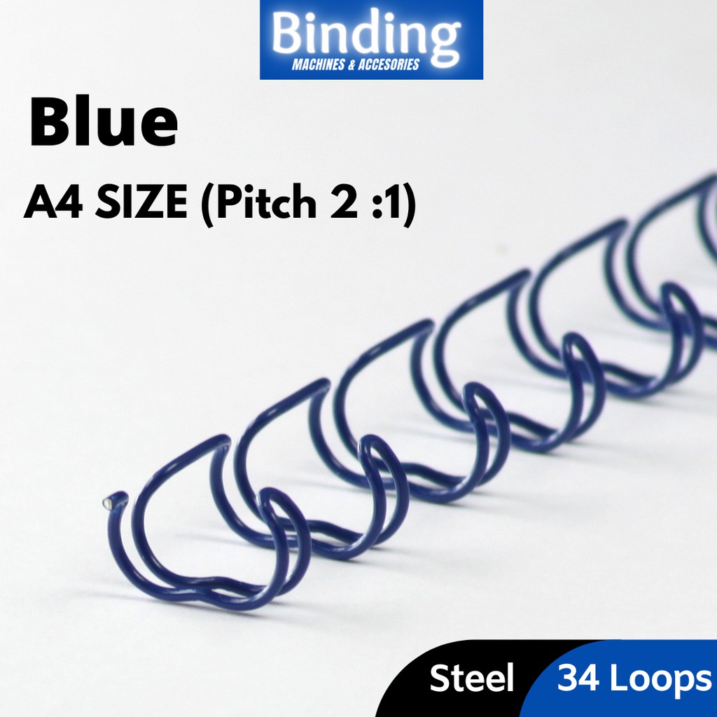 Wire O Binder/Double Ring WireO/Double Wire Binding 23 Loops 2:1 A4 M ...