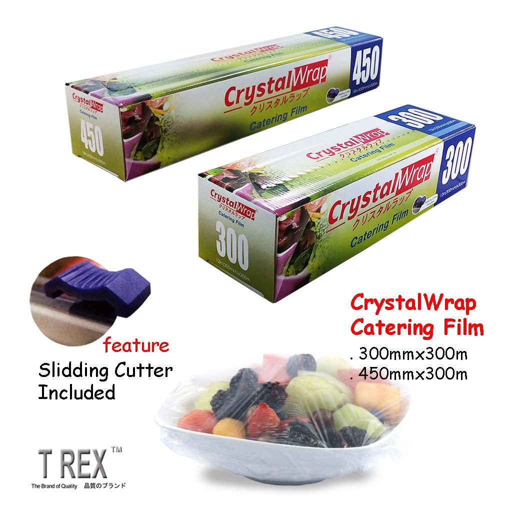 CrystalWrap Catering Film / Food Wrap / Cling Film / Wrap Film with ...