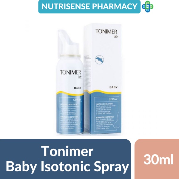 Tonimer Lab Baby Isotonic Nasal Spray 30ml - Daily Cleansing | Shopee ...