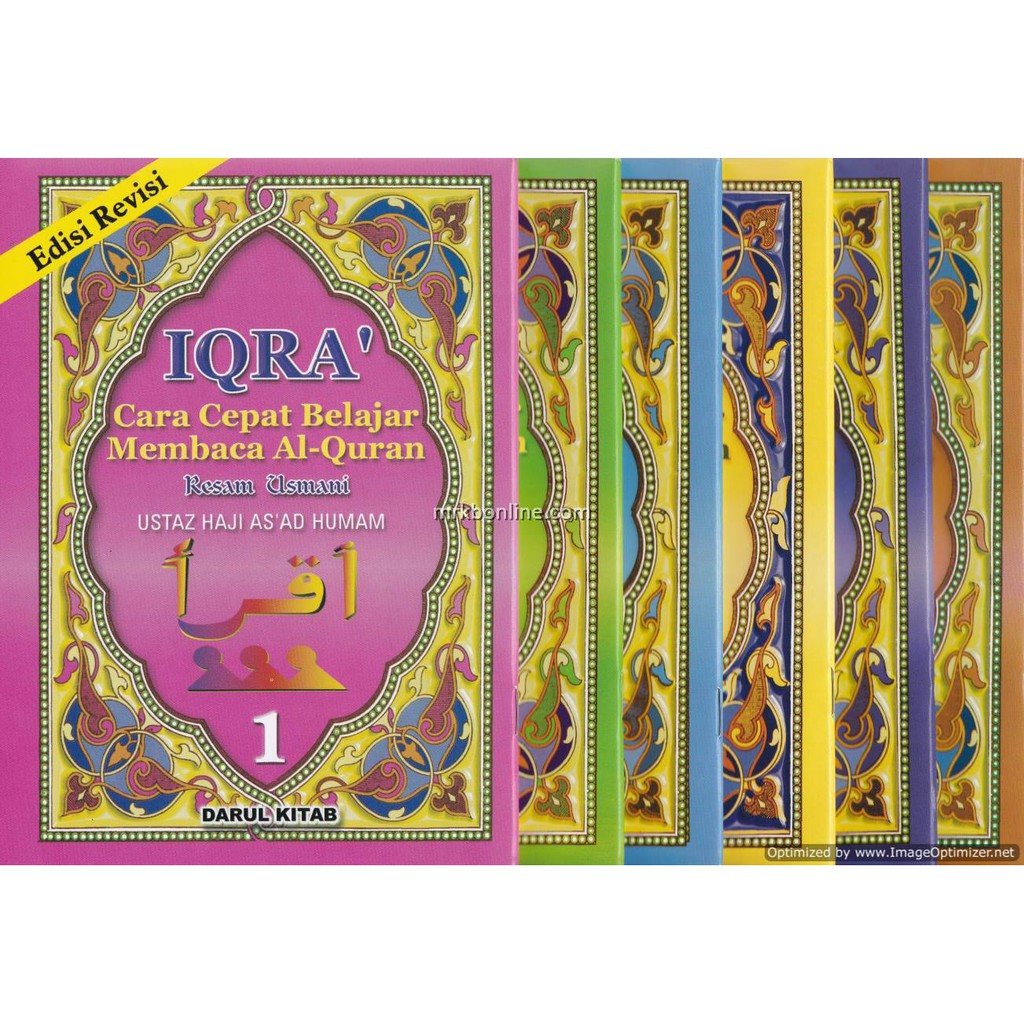 IQRA SET IQRA PINK IQRA HITAM MUQADDAM KAMPUNG MUQADDAM PLASTIK ...