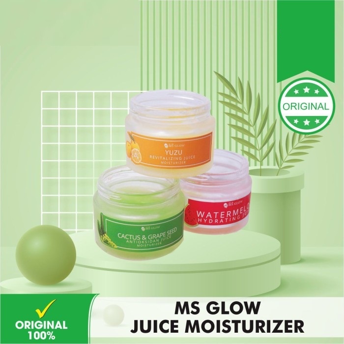 Ms Glow Juice Moisturizer - Cactus & Grape | Shopee Malaysia
