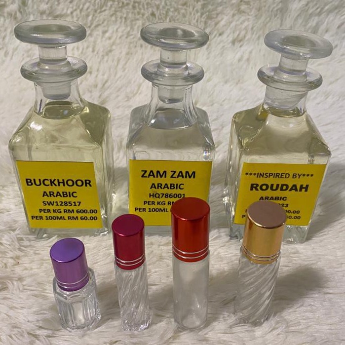 PATI MINYAK WANGI ARAB // BODY FRAGRANCE OIL ARABIC 100% PURE TANPA ...