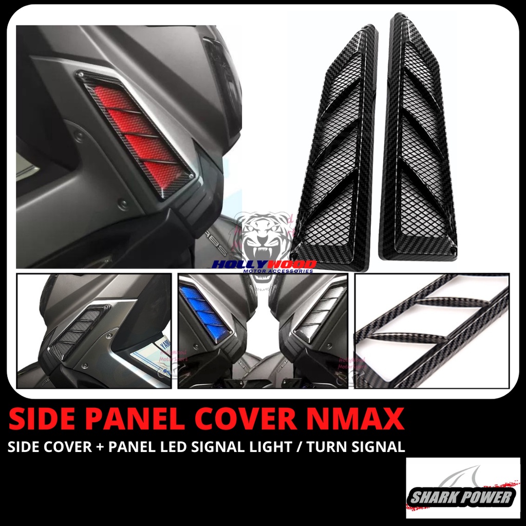 YAMAHA NMAX155 V1 / NMAX FRONT SIDE COVER + PANEL LED SIGNAL LIGHT ...