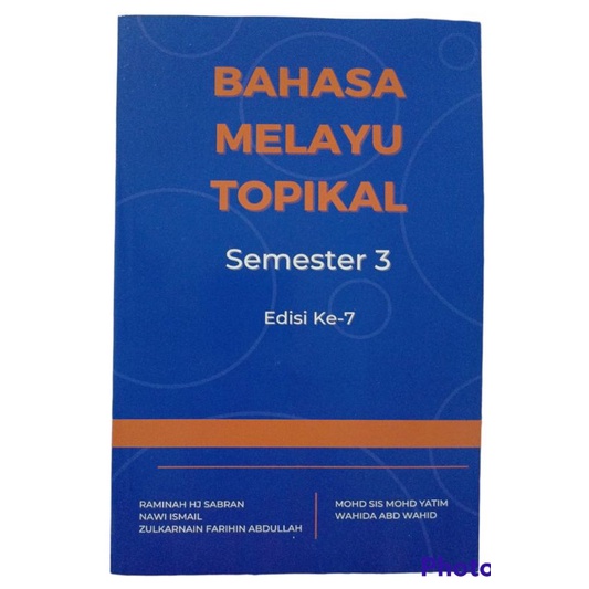 BAHASA MELAYU TOPIKAL SEMESTER 3 STPM | Shopee Malaysia
