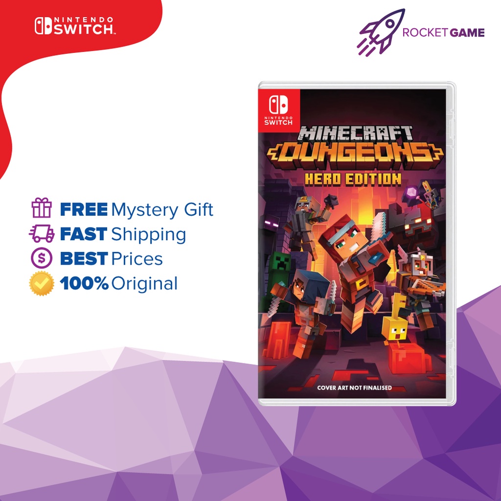 (Nintendo Switch) Minecraft Dungeons: Hero Edition (ENG) *Original ...