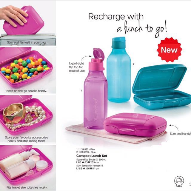Tupperware Sandwich Keeper (Slim) | Shopee Malaysia