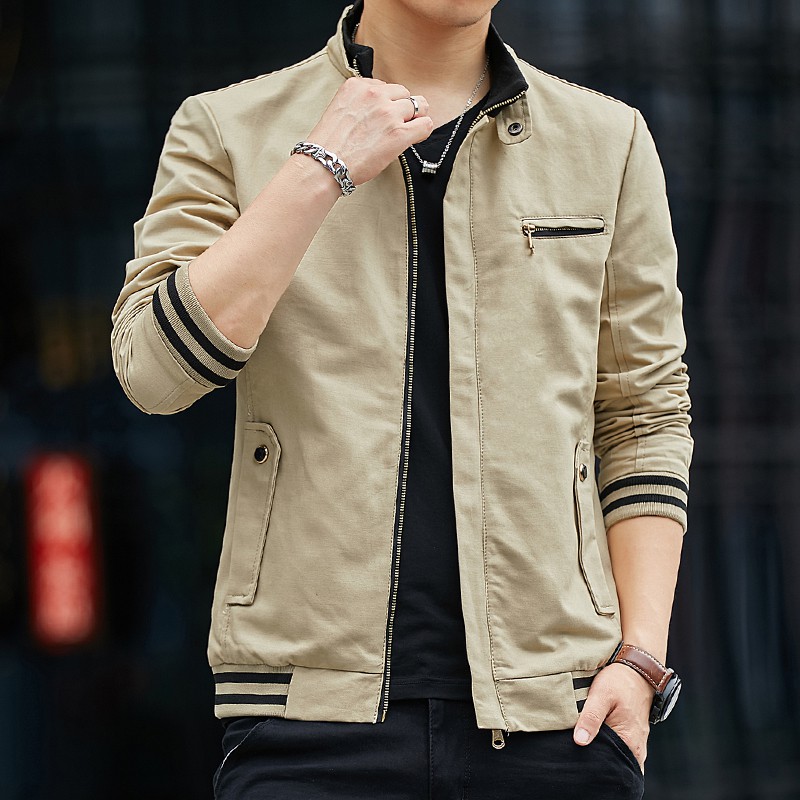 Good Quality Cotton Men Jacket Jaket Fashion Jaket Windbreaker ...