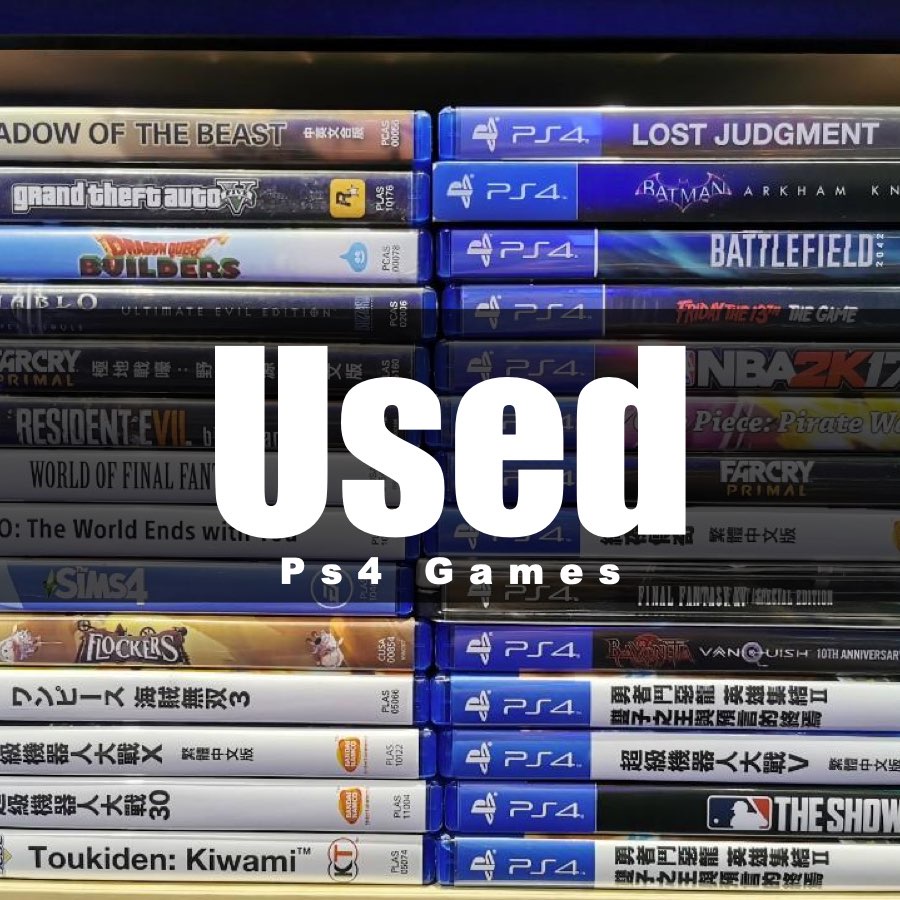 PS4 Used Games ( Perfect Condition ) | Shopee Malaysia