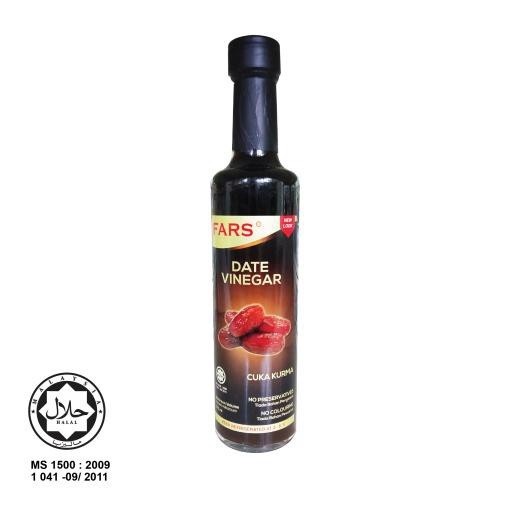 Dates Vinegar / Cuka Kurma FARS ( 375ml ) | Shopee Malaysia