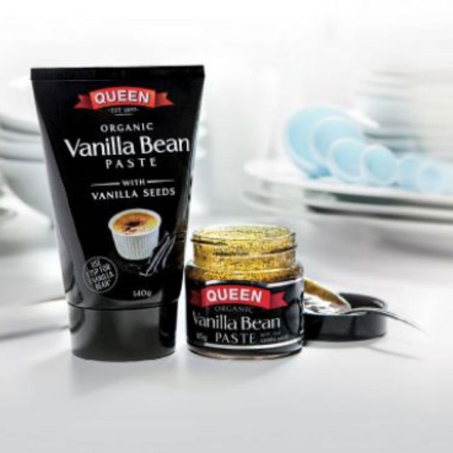 Queen Organic Vanilla Bean Paste 65grams /140 grams | Shopee Malaysia