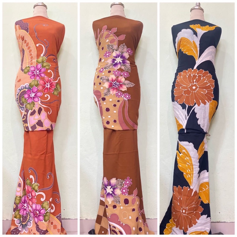 Batik Kelantan Cotton Viscose Kelantan New Design | Shopee Malaysia