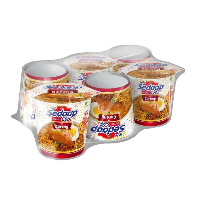 Sedaap Original Mie Goreng Cup Mie Goreng Asli Cawan 6X85g | Shopee ...