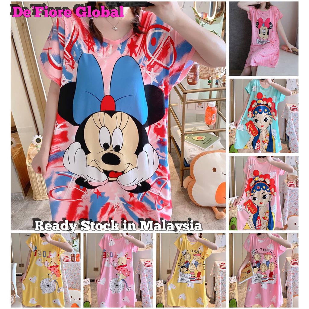 READY STOCK SLEEPWEAR PYJAMAS PAJAMAS BAJU TIDUR | Shopee Malaysia