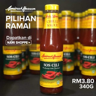 [Original] Sos Cili Aminah Hassan - Sauce - Masakan - Pedas - Berapi ...