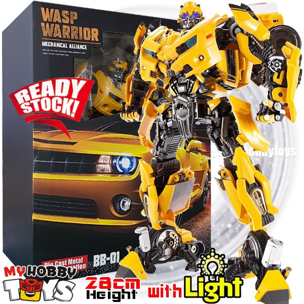 Mechanical Alliance Transformable Robot - BB-01 Wasp Warrior Bumblebee ...