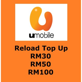 UMobile Instant Reload Top Up RM10,RM30,RM50 | Shopee Malaysia