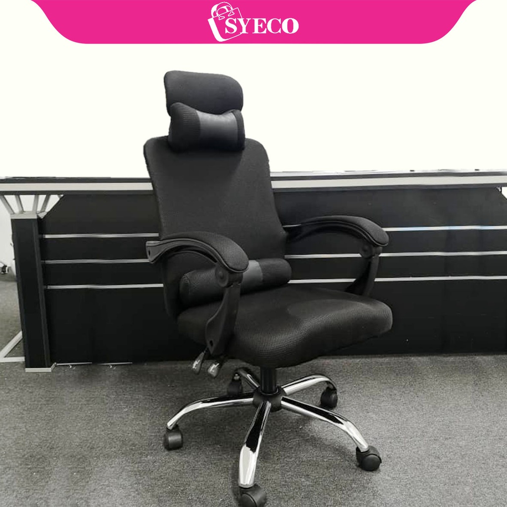 syeco Executive Office Chair with Pillow Ergonomic Style Function ...