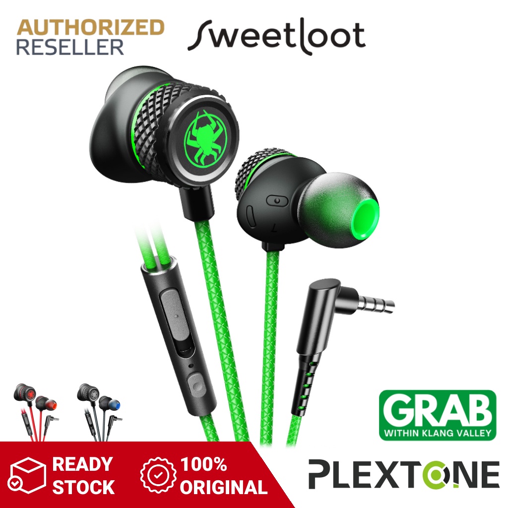 PLEXTONE G15 Mark III Strong Bass In-Ear Gaming Earphone IEM Earbuds ...