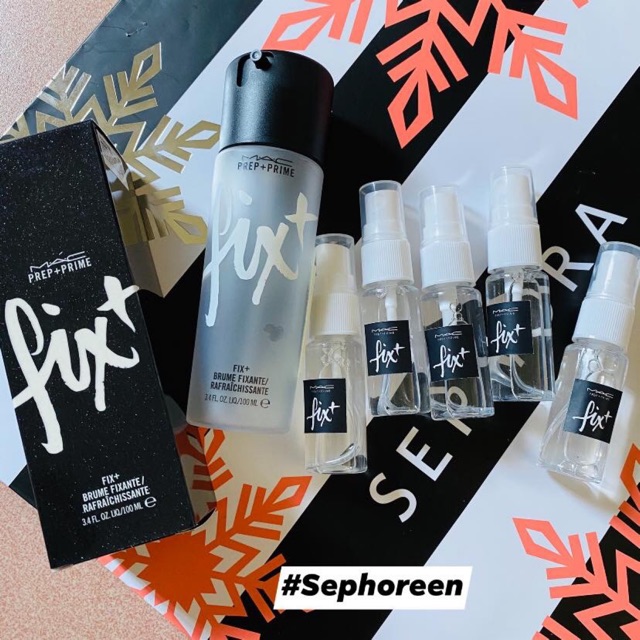 MAC setting spray ( original trial makeup from sephora) | Shopee Malaysia