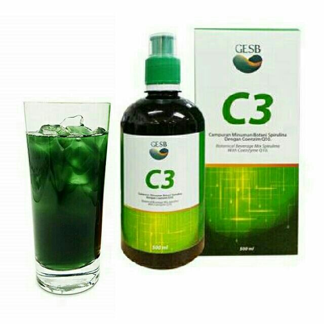 C3 Spirulina, Vitamin C, Multivitamin, Chlorophyll, Coenzyme Q10, Gamat ...