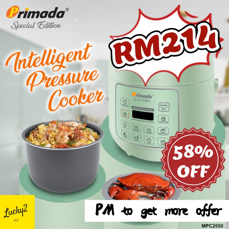 (ready stock)Primada Special Edition Intelligent Pressure Cooker ...